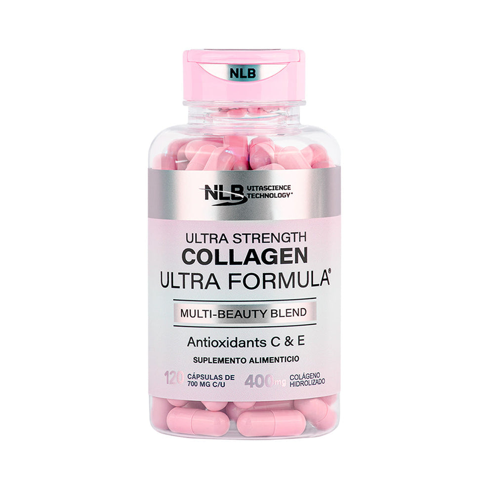 NLB Ultra Strength Collagen Ultra Formula® 120 cápsulas – Vitamin Store