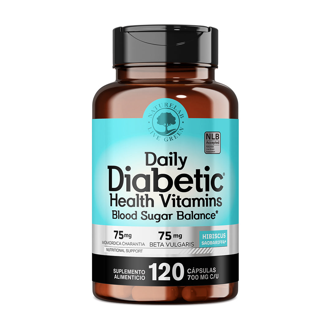 Daily Diabetic Naturelab® 120 cápsulas – Vitamin Store